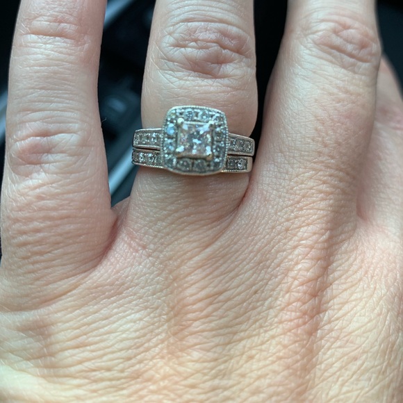 Kay Jewelers | Jewelry | White Gold Wedding Ring And Band | Poshmark